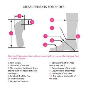 Shoe Size Conversion Charts: US | UK | EU | AU | CA