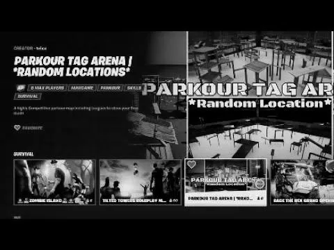 How to Get a Fortnite Code For the Parkour Tag