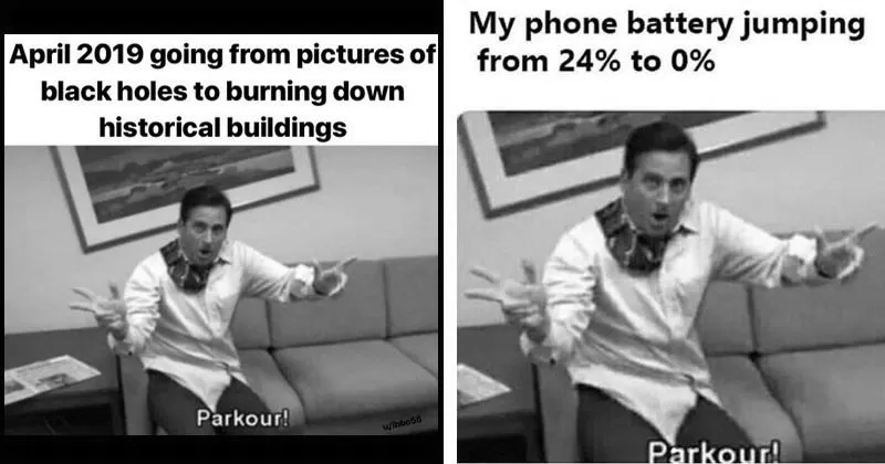 Parkour Memes From The Office